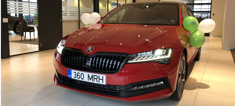Jaanuaris andsime kätte juba teise Superb Sportline mudeli! - SKO Motors
